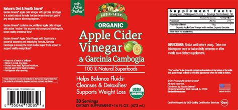 Apple Cider Vinegar Tonic Windmill Vitamins