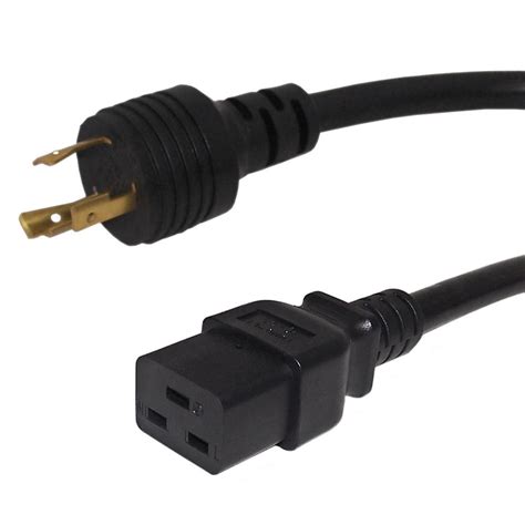 Nema L5 20p To Iec C19 Power Cable 12awg Sjt Jacket