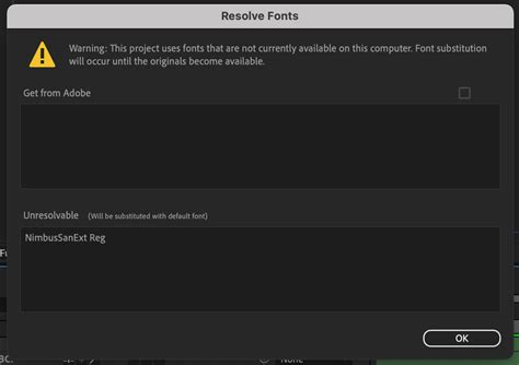 installed fonts no longer available in after effec adobe community