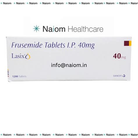 Lasix Furosemide Tablets 40mg At ₹ 1361stripe Furosemide Tablet In