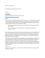 4068 W1 D8 Docx Week 1 Discussion Topic 1 Shameka Williams Posted Feb