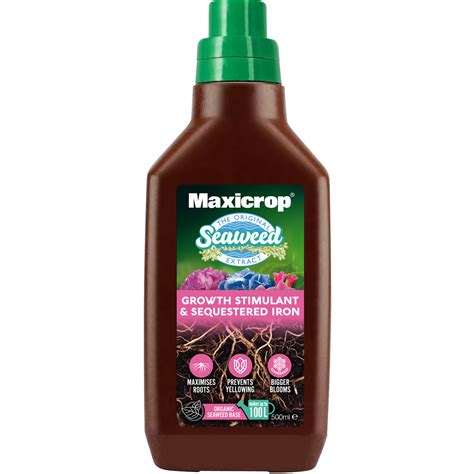 Maxicrop Growth Stimulant And Sequestered Iron 500ml