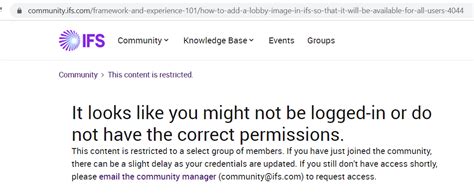About Lobby Element Designer Image IFS Community