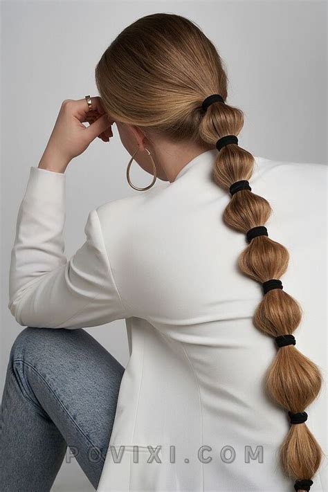 31 Bubble Braid Hairstyles 2024 For Short And Long Hair For Cool Prom