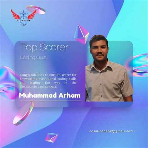 Cosmicode On Linkedin Cosmicode Codingquiz Techtalent Topscorer