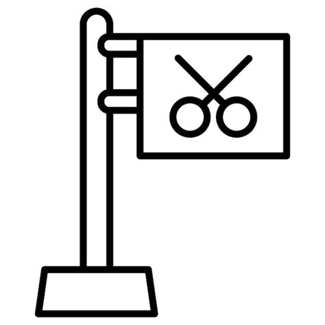 Premium Vector Barber Pole Vector Illustration