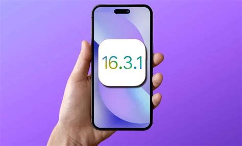 iOS 16 3 1 что нового
