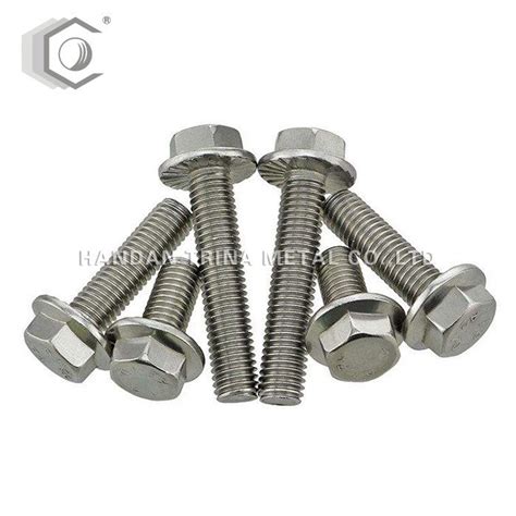 China Customized Hex Head Flange Suppliers Factory Wholesale Hex Head