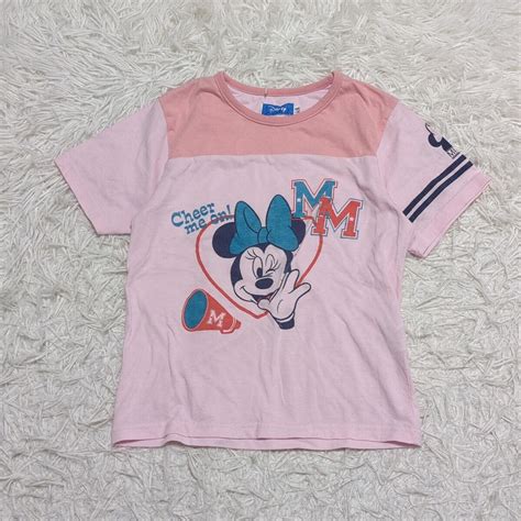 【目立った傷や汚れなし】【送料無料】disney ディズニー 半袖 Tシャツ 120cm ミニー ピンク 子供服の落札情報詳細 ヤフオク