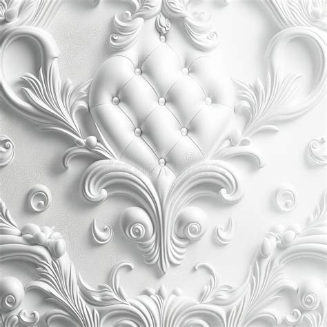 Luxurious White Textured Background Generative Ai Stock Illustration Illustration Of