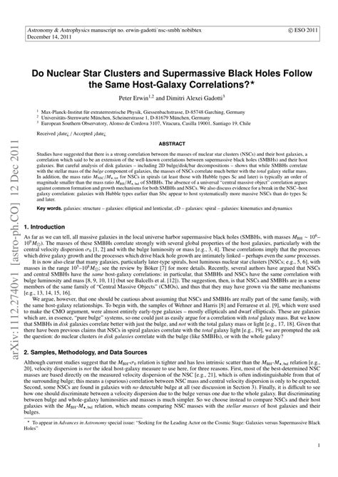Pdf Do Nuclear Star Clusters And Black Holes Follow The Same Host Galaxy Correlations