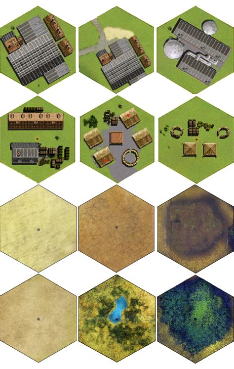 Printable Hex Grid For Wargames