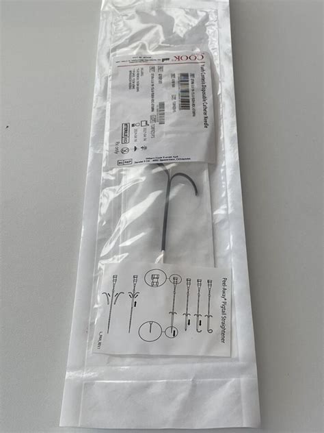 New Cook Incorporated Yueh Centesis Disposable Catheter Needle G10100