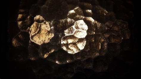 Premium Photo Corrugated Glass Rear Light Source Play Of Glare And Reflections On A