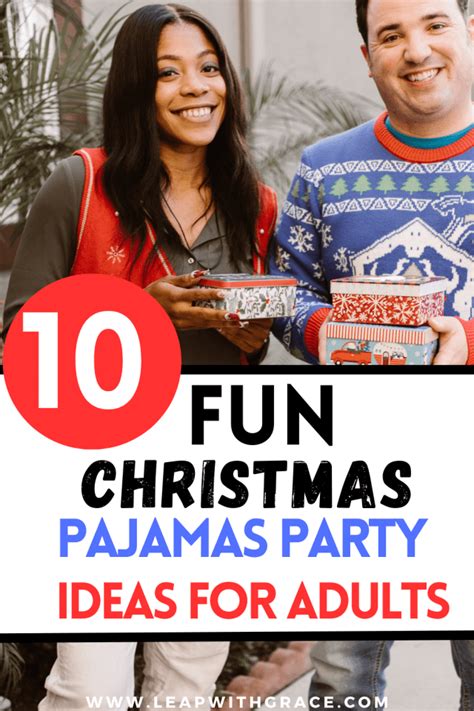 15 Christmas Pajamas Party Ideas For Adults A Festive Celebration