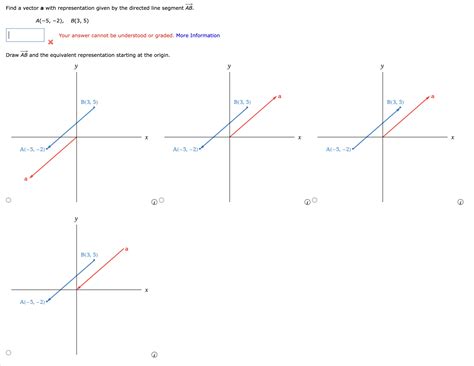 Solved Find A Vector A With Representation Given By The Chegg