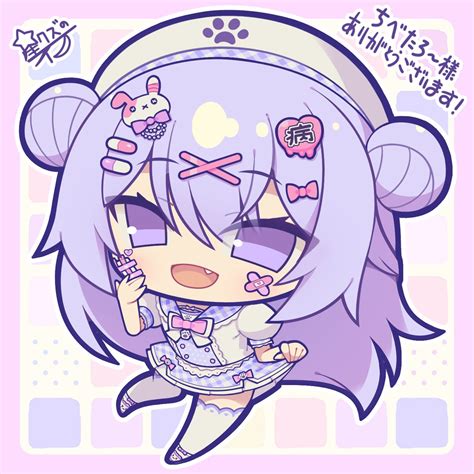 ちべたろー💜💊🎀ゆめかわめすがきvtuber On Twitter うわあああああまってskeb納品されてた！！！ 星クズ先生のsdキャラ