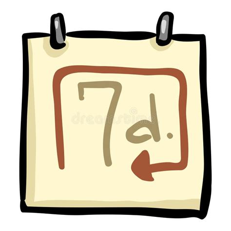 Calendar Hand Drawn Doodle Icon Stock Vector Illustration Of Hand