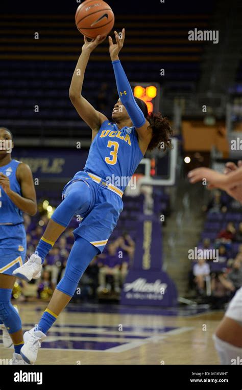 Seattle Wa Usa 26th Jan 2018 Ucla Point Guard Jordin Canada 3 In