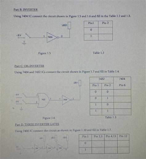 Solved Experiment No 1 Familiarization Of The Digital Logic