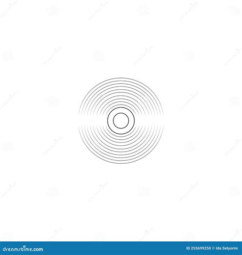 Cd Or Dvd Icon Stock Illustration Illustration Of Double 255699250