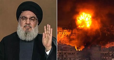Hassan Nasrallah Dead Hezbollah Leader Killed In Huge Beirut Airstrike