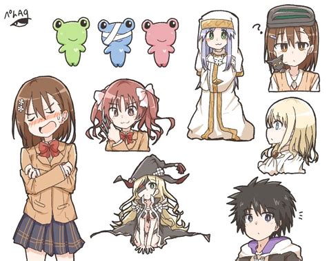 Misaka Mikoto ToAru Anime Fandoms Kamijou Touma Othinus
