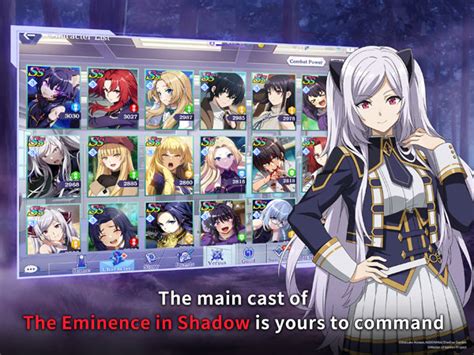 The Eminence Of Shadow Mobile Game Is Out Today Neon Sakura