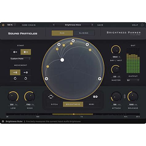 Sound Particles Brightness Panner Stereo And Surround Panning Reverb