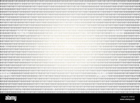 Computer Binary Code Numbers Falling Stock Vector Images Alamy