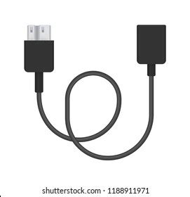 Realistic Vector Illustration Usb Type C Multiport Stock Vector Royalty Free 1183593709