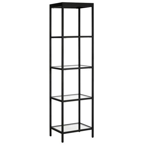 Hennandhart 18 Blackened Bronze Metalglass Bookcase 1 Frys Food Stores