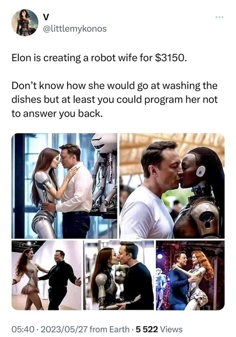 Of Elon Musk And ‘his Ai Generated ‘robot Wives Factcheckzw