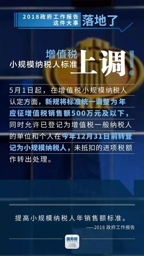 今天起政府工作報告裡說的這幾件大事兒落地了 每日頭條