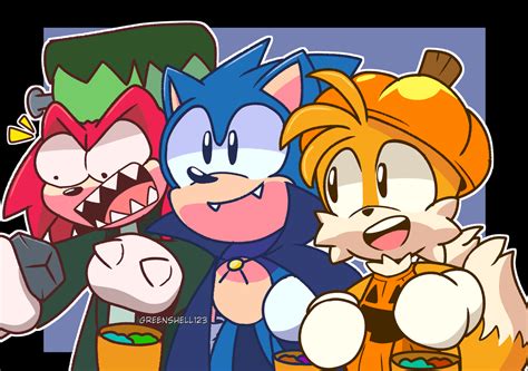 Team Sonic Halloween 2020 By Greenshell123 On Newgrounds