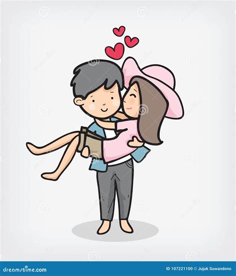 Love Romantic Cute Cartoon Couple Png Download Cute Couple Romantic