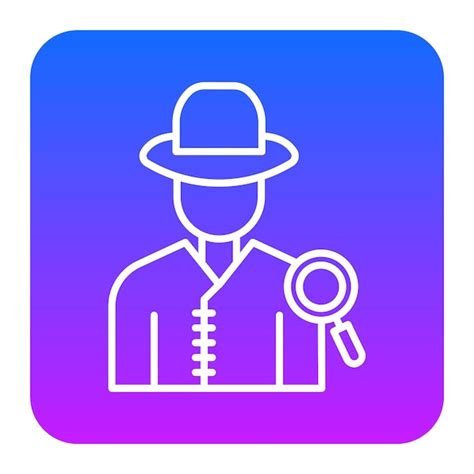Premium Vector Detective Vector Illustration