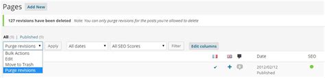 simple revisions delete free wordpress plugin bweb brice capobianco