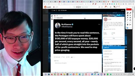 미국 국방비 1초에 3천만원 엄청난 수치 재확인하는 레딧인 Youtube