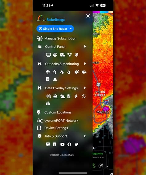 Radaromega Advanced Weather Radar