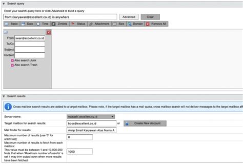 Memahami Zimbra Archiving Dan Discovery PT Excellent Infotama Kreasindo