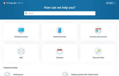get started vivaldi browser