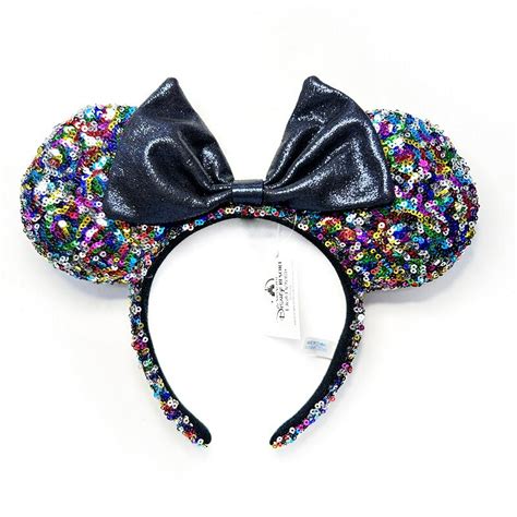 Diadema Con Orejas De Mickey Y Minnie De Disney Lazo Grande Orejas De