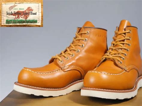Red Wing 9875 Gold Russet Irish Setter Us8e Used Jpn £43169 Picclick Uk