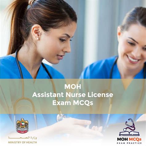 Assistant Nurse License Exam Mcqs — Moh Mcq