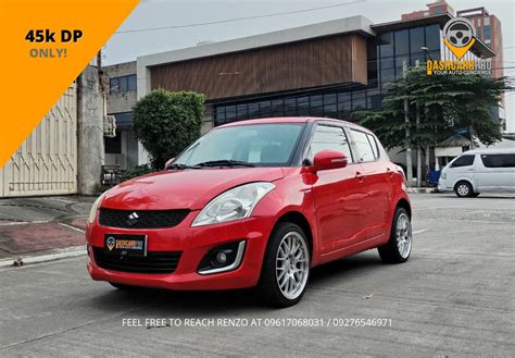 2016 Suzuki Swift Mt Dashcarr Pro