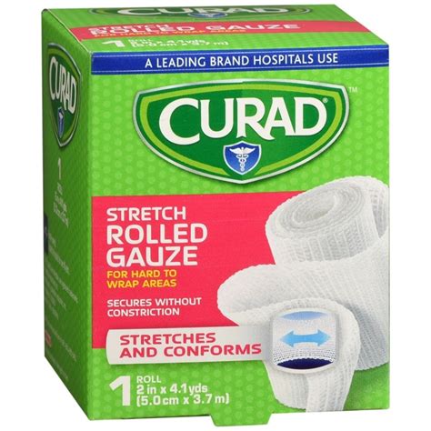 Curad Stretch Rolled Gauze 41 Yd Medcare Wholesale Company For