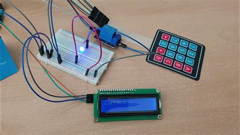 Arduino Uno 로 4x4 Keypad 모듈을 사용해서 I2c 1602 Character Lcd에 Password