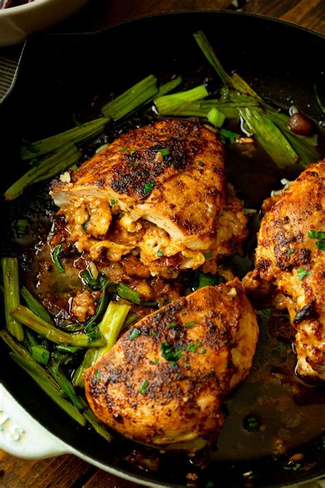 Chorizo Stuffed Chicken Breasts