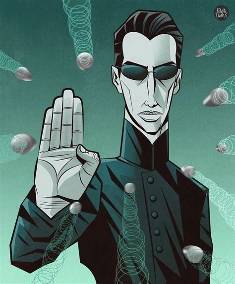 Neo The Matrix R Illustration